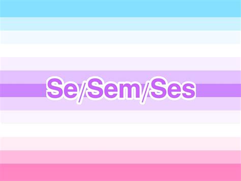 Sesemses Flag Pronoun Set I Made I Think Combining “she” With He