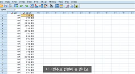 Spss 더미변수가변수 방법 및 개념 정리 Dummy Variable Reference 논쓰남 네이버 블로그