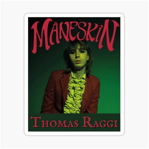 Funny Man Glam Maneskin Rock Awesome For Music Fans Sticker For Sale