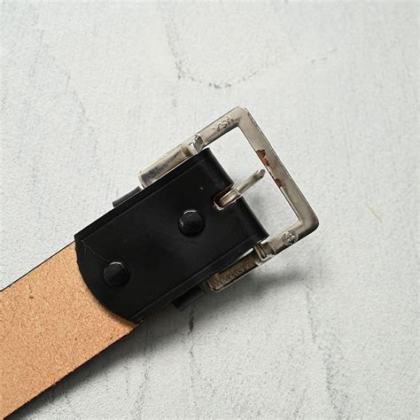 Old Black Garrison Belt（around 1970sdeadstocksz 36） 古着屋 ｜ Mushroom