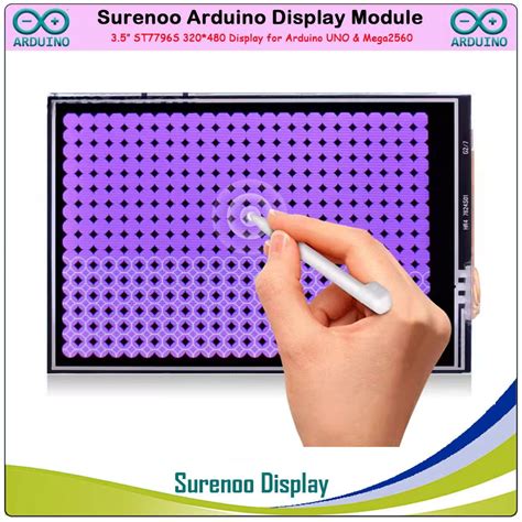 Surenoo Arduino Display 3 5 Inch 320 480 Ili9486 Tft Color Lcd Display Module Screen Resistive