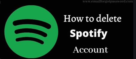 How To Delete Spotify Account In Complete Guide