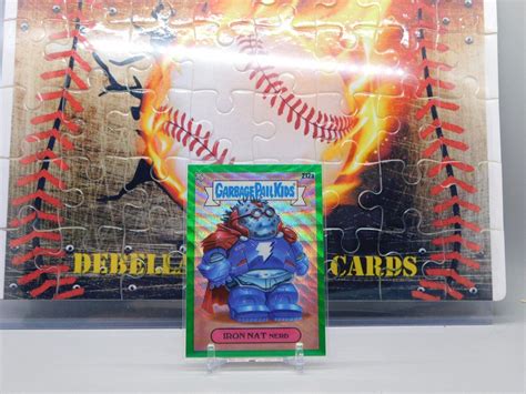 Iron Nat Nerd [green Wave Refractor] 212a Prices 2022 Garbage Pail