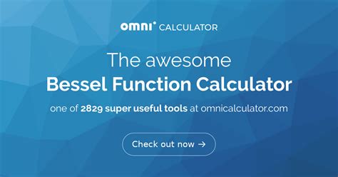 Bessel Function Calculator