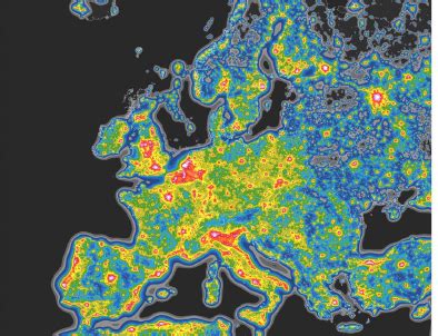 Measuring And Mapping Light Pollution Explaining Science