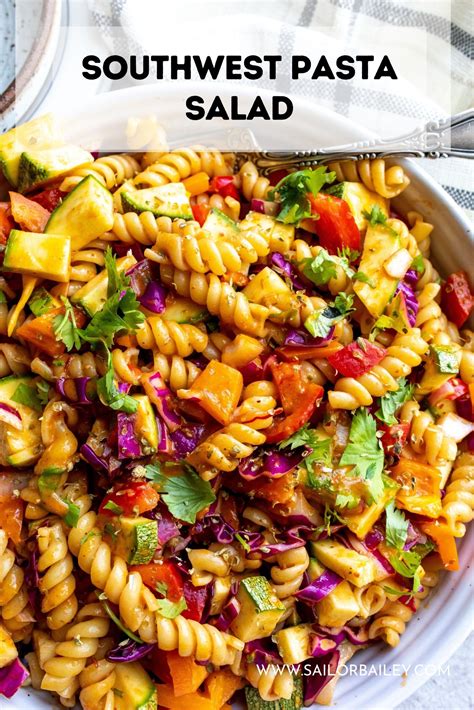 This Southwest Pasta Salad Will Knock Your Socks Off With Flavor Its