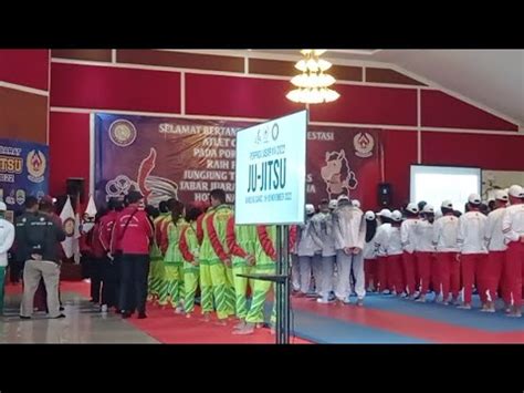 Porprov Jawa Barat XIV Cabor Ju Jitsu Hotel Narima KBB YouTube