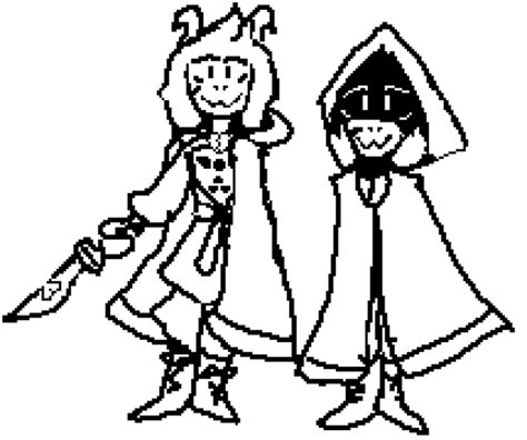 Early Test Design For Dark World Asriel In My Au R Deltarune