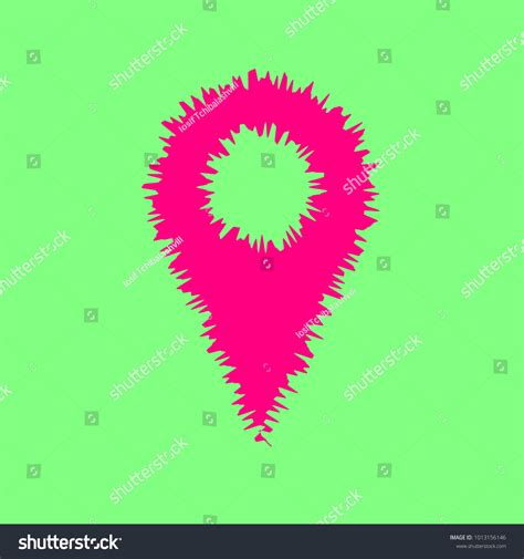 Map Pointer Geo Pointer Location Icon Stock Vector Royalty Free 1013156146 Shutterstock