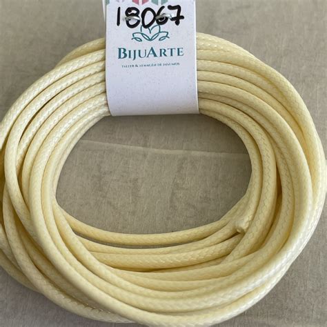 Cordón Coreano De 2mm Dulce De Leche 18069 Bijuarte
