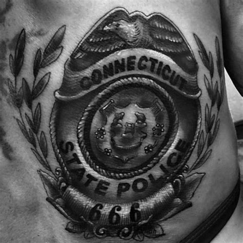 50 Police Tattoos For Men Law Enforcement Officer Design Ideas