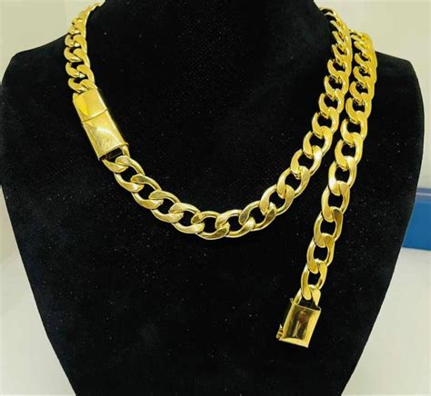 Titanium Gold Plated Set