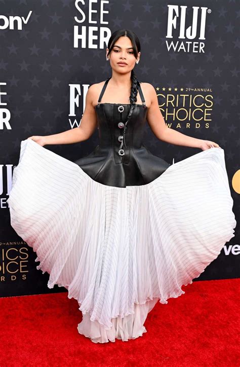 Ariana Greenblatt Attends The 29th Annual Critics Choice Awards At