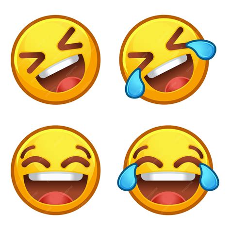 Rouler Sur Le Sol Rire Rofl Emoji Drôle Aux Larmes émoticône 3d Icône