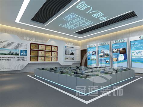 企业展厅展示—中建八局郑州冠道装饰设计工程有限公司