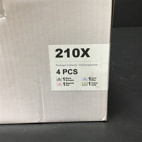 E Z Ink 210x Toner Cartridges With Chip Compatible Replacement For Hp 210x 210a Ebay