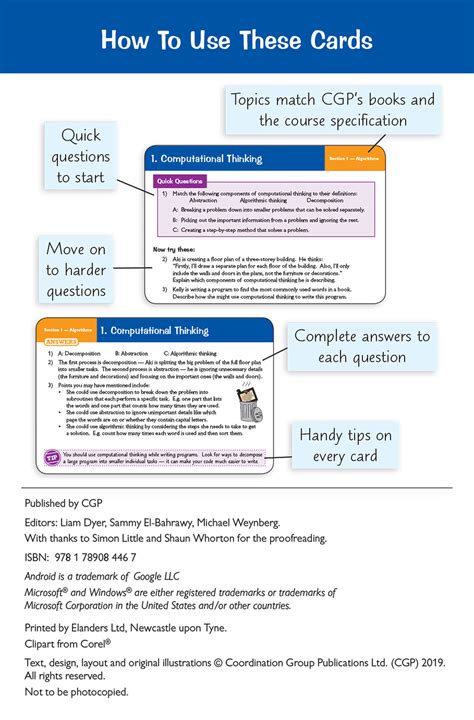 new grade 9 1 gcse computer science aqa revision question cards cgp books