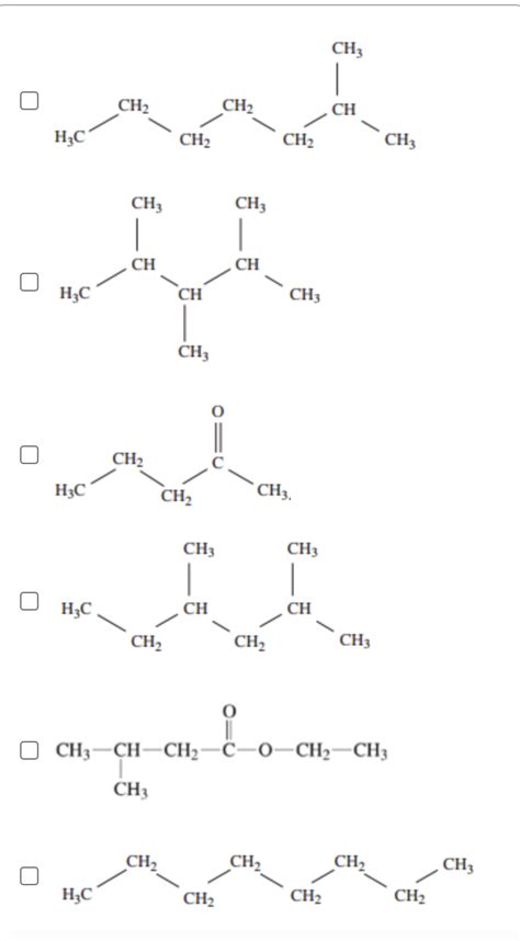 Solved What Are The Isomers Of Octane