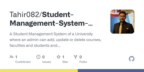 GitHub Tahir Student Management System With Online Attendance Feature A Student Management