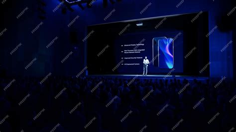 Premium Photo Live Event With Brand New Products Reveal Keynote