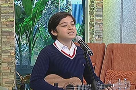 Noel Comia Sings The Show” In Ukg Abs Cbn Entertainment