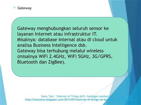 Aplikasi Iot Pada Sistem Kendali Universitas Pembangunan Panca Budi Ppt