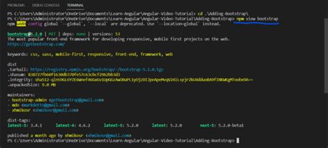 Adding Bootstrap To Angular Application By Vijay S Yavartechworks