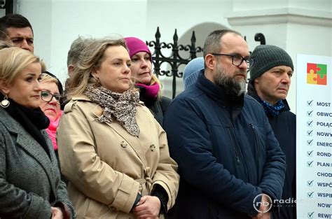 Biała Podlaska Kandydat na prezydenta Michał Litwiniuk przedstawił program wyborczy film