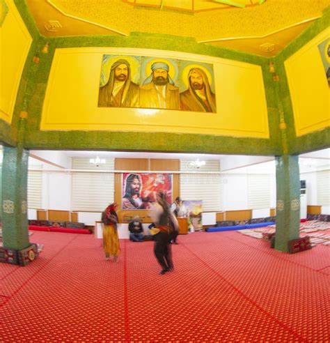 Cem House Alevi Turkish Citizens Place Of Worship Gathering Place For Bektashi Sect Turkish