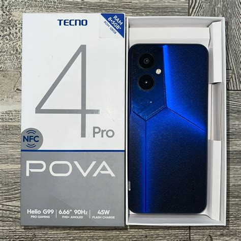 Jual Tecno Pova 4 Pro 8/256 8/128 Second Fullset Bekas Resmi | Shopee ...