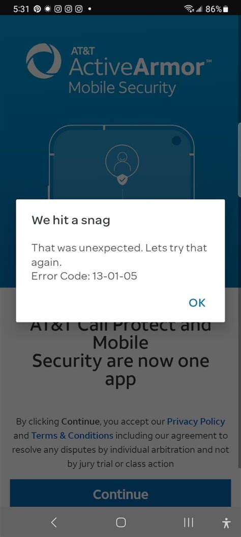 ‎active Armor App Not Working At All Atandt Community Forums