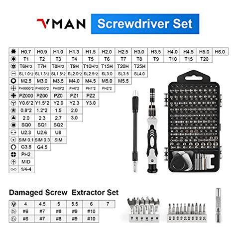Feinmechaniker Schraubendreher Set In VMAN Schraubenzieher Set Magnetisch