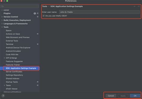 Idea Settings Preferences