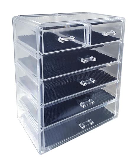 Best 10′ Wide Stackable Cosmetic Storage And Makeup Palette Organizer Drawers Your Best Life