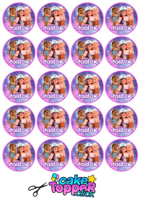 Roblox Niña Para Imprimir Gratis Ideas Caketopperclick Imprimibles