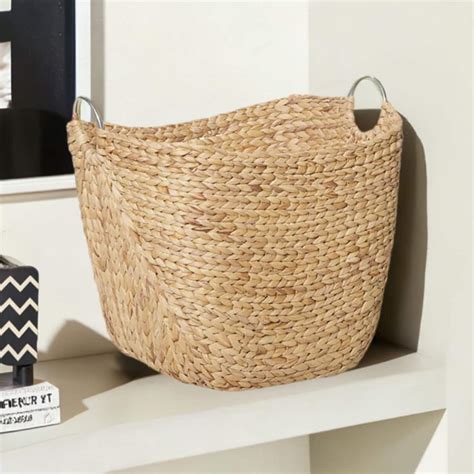 Large Brown Seagrass Contemporary Storage Basket Michaels