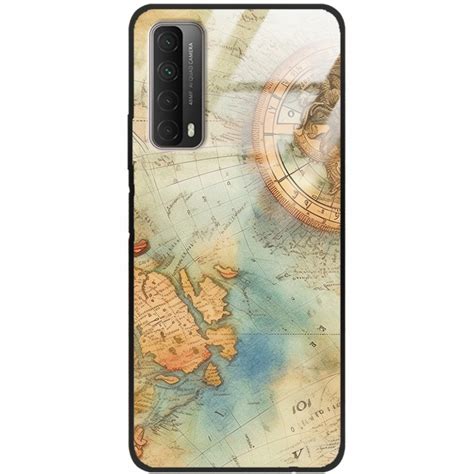 ETUI SZKLANE GLASS CZARNE DO HUAWEI P SMART 2021 RETRO HISTORIA NUTY