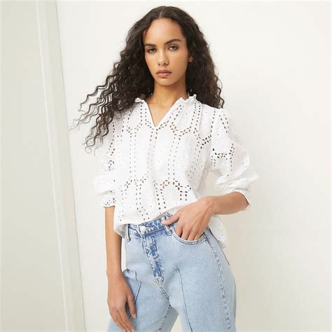 Blusa Manga Larga 100 Algodón Mujer Basement BASEMENT falabella
