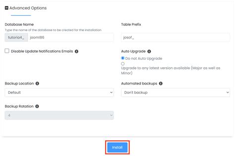 how to install joomla complete tutorial supporthost