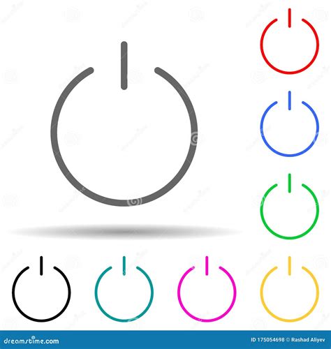 Inclusion Mark Multi Color Style Icon Simple Thin Line Outline Vector