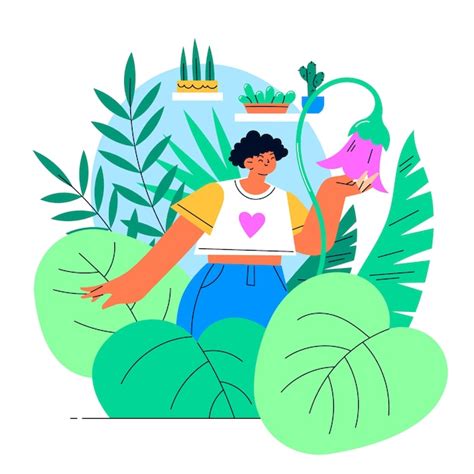 Premium Vector House Plants Illustration
