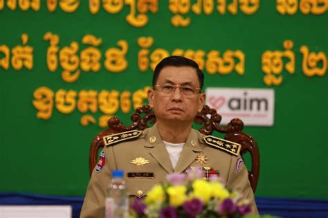 ឯកឧត្តម ឧត្តមសេនីយ៍ឯក ជីវ ផល្លី អញ្ជេីញជាអធិបតីក្នុងពិធីបើកវគ្គបណ្តុះបណ្តាល ស្តីពី