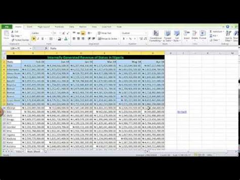 Video 5 Sorting In Excel YouTube