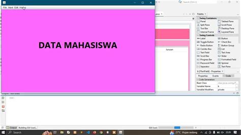Pertemuan 15pemrograman 2 Delete Data Di Netbeans Menggunakan