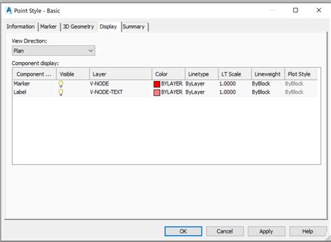 Solved Point Marker Symbol And Point Label Text On Different Layers Autodesk Community