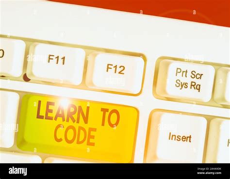 Handwriting Text Writing Learn To Code Conceptual Photo Learn To Write