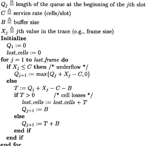 Sequential Algorithm For Generating An Mg1 Synthetic Trace