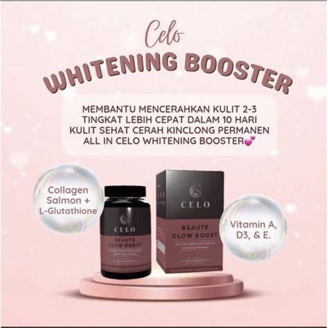 Celo Beaute Glow Boost Celo Whitening Booster Lazada Indonesia