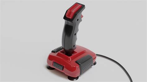 Retro Joystick Quickshot Ii Turbo 3d Turbosquid 1976300