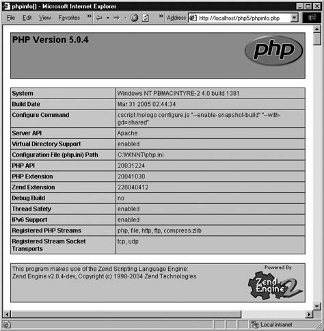 1 4 A Walk Through PHP Programming PHP 2nd Edition Book